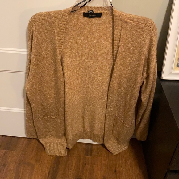 Forever 21 | Sweaters | Caramel Colored Cardigan | Poshmark